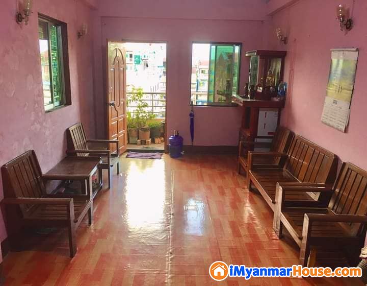 Tarmwe Township Ocean အနီး အိပ်ခန်း(၃)ခန်းပါ တိုက်ခန်း (ညှိနှိုင်း)ဖြင့ ...